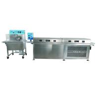 China PE8-PE60 Chocolate Enrobing Machine | 8-60kg Capacity | 220V Single Phase | Food Grade 304 Stainless Steel for sale