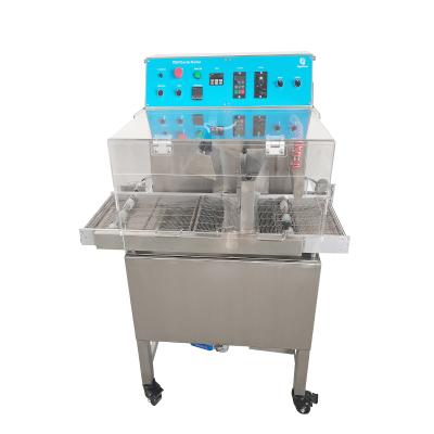 China Commercial Chocolate Enrober Dipping Machine for sale