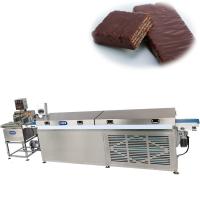 China Small Chocolate Enrobing Machine 180mm 300mm Belt Width for Dates Plums Prunes for sale