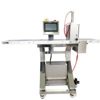 China Automatic Protein Bar Cutter with PLC Control Panel - 0-60 pieces/min Speed, 220V Single Phase, 400×450×1000mm Dimensions for sale