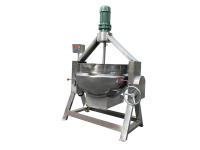 China 200L Electric Jacketed Kettle 18KW 380V Candy Jam Soup Cooker with Mixer for sale