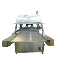 China Industrial Chocolate Enrobing Machine 400mm Belt Width 380V Three Phase for sale