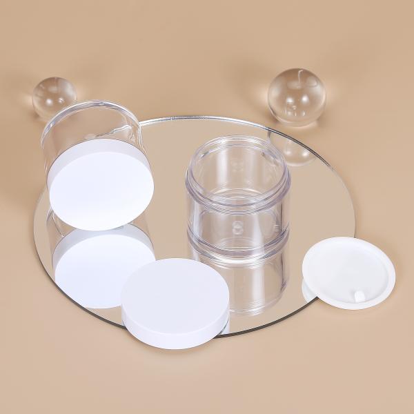 Quality ISO9001 Certification Thick Wall Cosmetic Jar Easy Monitoring for sale