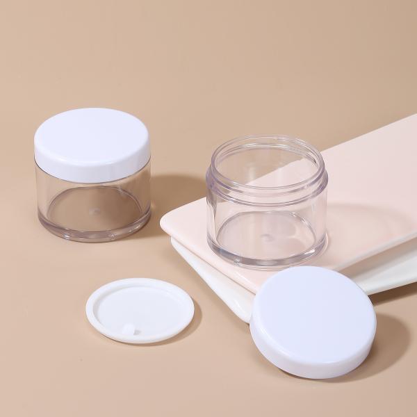 Quality Recyclable Thick Wall Cosmetic Jar Thick Buttom empty cream jars Packaging for sale