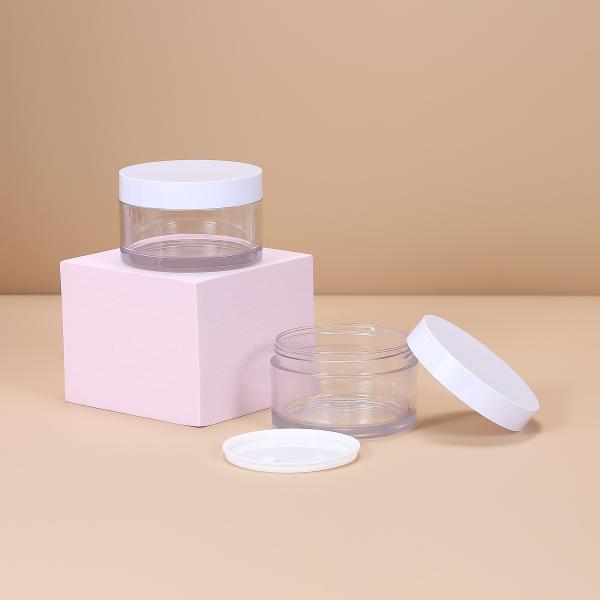 Quality 200ml Capacity Thick Wall Cosmetic Jar Packaging Screw Cap for sale