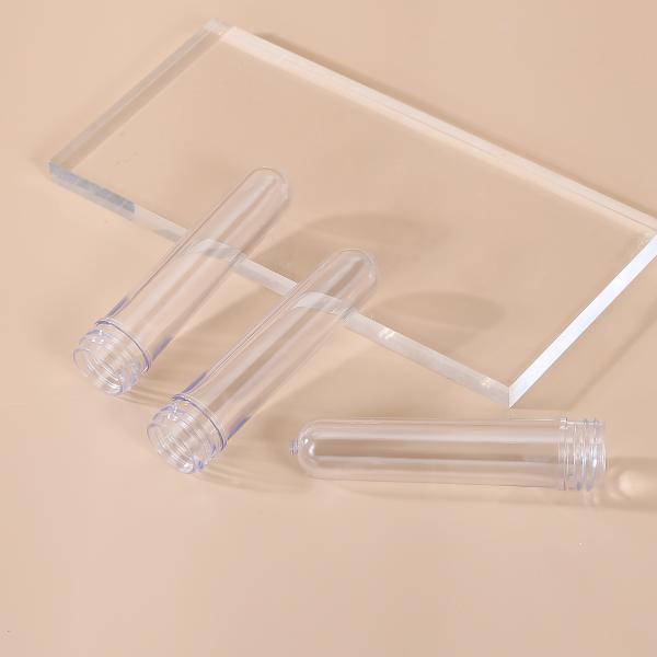 Quality Cosmetic / Beverage PET Bottle Preform 0.2mm-2.5mm Thickness for sale