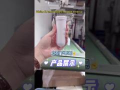 Witte 42 tanden 40 g PET-fles embryo