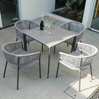 China Outdoor Chair Durable Rattan Patio Furniture for Garden Beach Events Modern Metal Design for sale