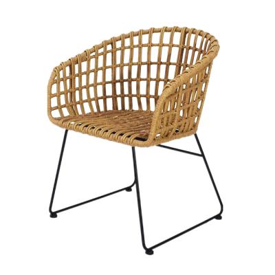 China Best Selling Hand-woven Synthetic Rattan Outdoor Chair Home Garden Patio Hotel Rattan Outdoor Furniture for sale