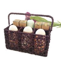 China Rattan Remote Control Coffee Table Office Sundries Partition Storage Basket Multi Function Storage Basket for sale