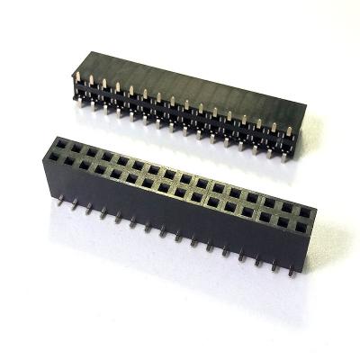 China 1.27mm Pitch Pcb Board To Board Connectors RoHS Through Hole Type for sale