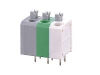 Quality 5.0/3.81mm Pitch Multi Color Splice Screwless Terminal Block CE Certified for sale