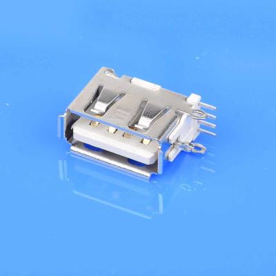 Cina Inserimento laterale DIP Tipo breve USB2.0 connettore Conchiglia in acciaio inossidabile in vendita