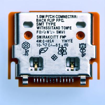 China 1.0mm Pitch FPC Connector Back Flip SMT Type -40C to 85C for sale