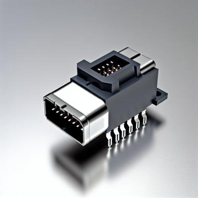 Cina Connettore FPC SMT 1.0mm Passo 4-40P Contatto Frontale Orizzontale in vendita