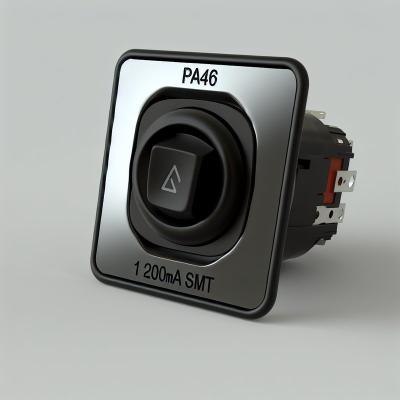 Cina PA46 Tasto di accensione per ascensore nero 12V 200mA SMT in vendita