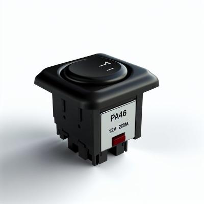 Cina PA46 Tasto di accensione per ascensore nero 12V 200mA SMT in vendita