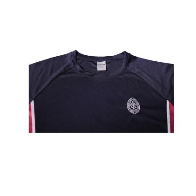 China Polyester om Mensen van de Zomert-shirts van de Hals de Toevallige Stijl van de Korte Koker Losse Te koop