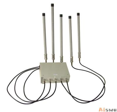 Cina 100W emittente di disturbo ad alta frequenza con Omni - antenna direzionale per il telefono cellulare 4G LTE in vendita