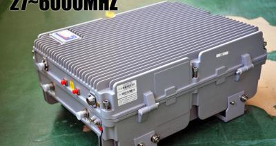 China 0.1-6 Ghz Full Cover Military Drone Jammer , High Frequency Jammer For Drones for sale