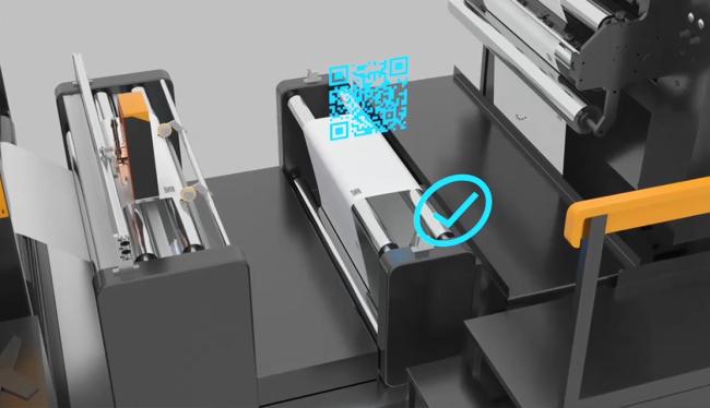 Detection system components of paper sheeter