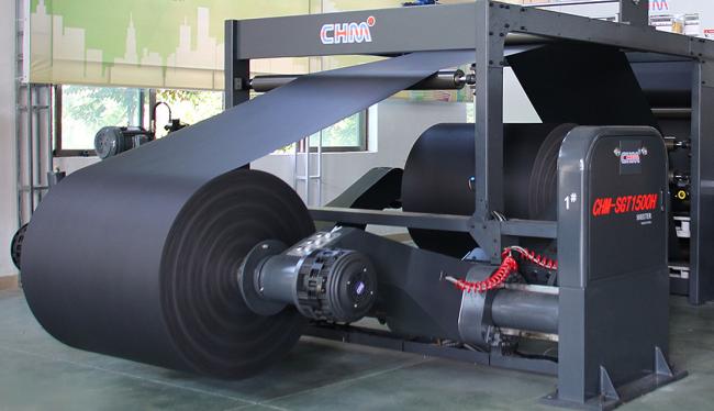 Hydraulic shaft-less unwind station