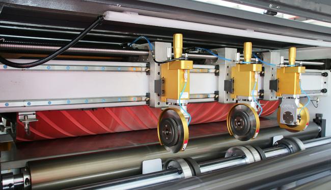 Middle slitting system