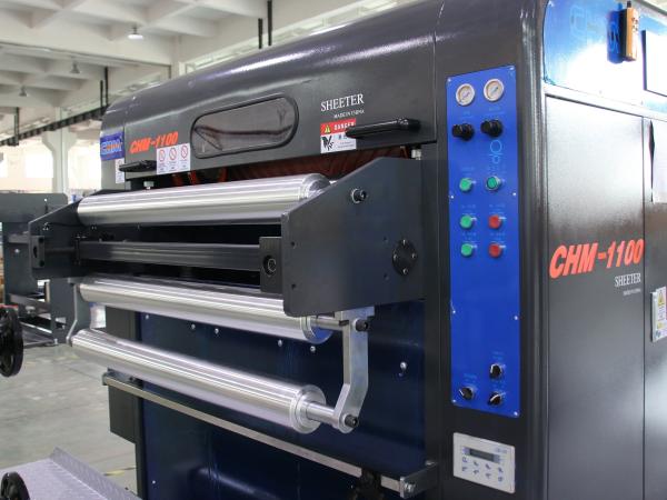 Quality Single Rotary Knife Paper Sheeting Machine 6000mm Foil Paper Cutting Machine for sale