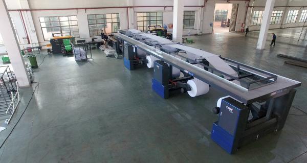 Quality 4 Pockets A4 Paper Line 280m/Min Reel To Sheet Cutter 845mm - 850mm for sale