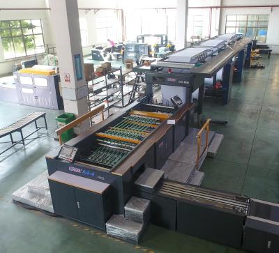 China 5 Rolls Roll To Sheet Cutting Machine  Paper Packing Machine High Speed Production  Line for sale
