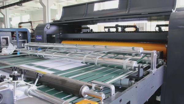 Quality Userfriendly Kraft Paper Roll Cutting Machine INK JET Paper Roll To Roll Cutting for sale