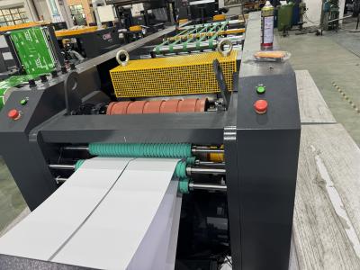 China Automatic A4 Paper Cutting  Double Rotary Knife Paper Packing Machine for sale