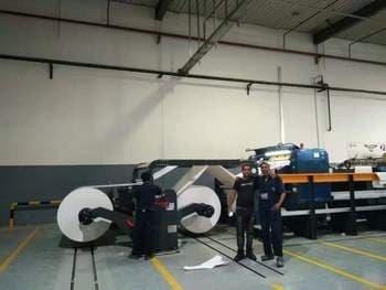 China 300m/Min 0.8MPa Paper Sheeter 380V Paper Sheet Cutting Machine for sale