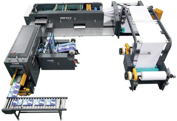 Quality 60cm - 140cm A4 Paper Cutting And Packing Machine 297mm Paper Sheeter Machine for sale