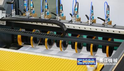 China Office A5 A4 Making Machine 70gsm - 80gsm Fully Automatic Robot Arm Production Line for sale