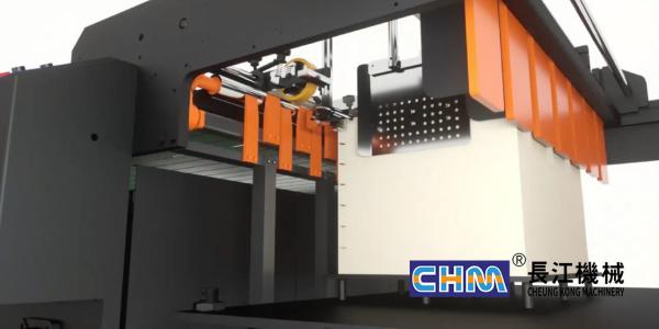 Quality L Type Paper Sheeter Machine 28g - 60g Paper Roll Chm 1400 Sheeter for sale