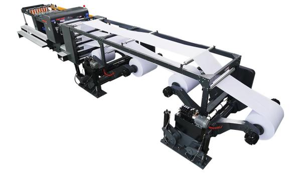 Quality Single Rotary High Speed Paper Sheeter 1100mm Paper Sheet Cutting Machine for sale