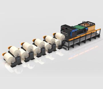 China L Type Paper Sheeter Machine 28g - 60g Paper Roll  Chm 1400 Sheeter for sale