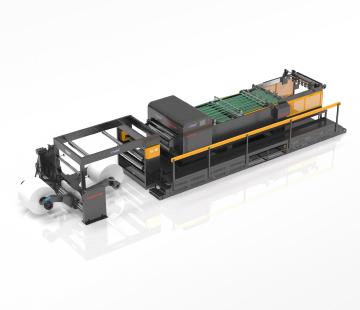 China 200GSM - 1000GSM Double Rotary Paper Sheeting Machine 300sheets/Min Sheeter Paper Machine for sale