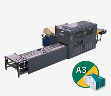 China A3 420mm 430mm A4 Paper Cutting And Packaging Machine 70 - 100g/M2 for sale