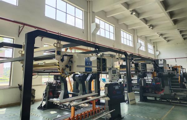 Quality 80g/M2 400g/M2 Reel Cutter Machine 400g/M2 250m/Min Sheeting Machine For Paper for sale
