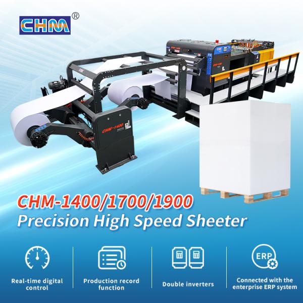 Quality Automatic Paper Sheeter Machine 6 Rolls CHM Machinery Paper Sheet Lamination for sale