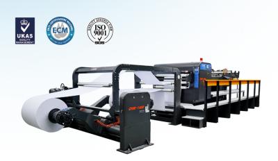 China 450mm - 1650mm Paper Plate Sheet Cutting Machine Rotary Sheet Cutting for sale