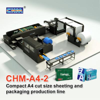 China CHM A4 Paper Production Line 500 Sheets A4 Size Paper Cutting Machine for sale