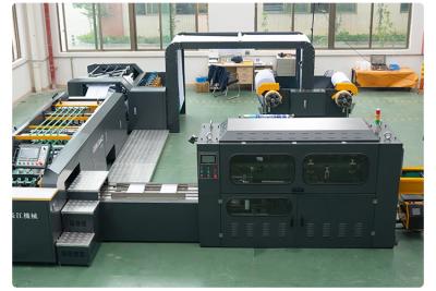 Cina Piccola linea di produzione A4 CHM A4 -2 rotoli macchina di taglio e confezionamento a 4 tasche in vendita