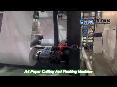 a4 copy paper 4 pockets 5 rolls production line full automatic