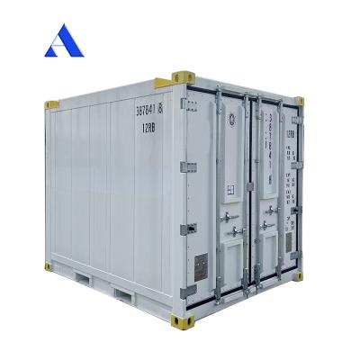 China 10 Feet DNV 2.7-1 Standard Container Freezer Frozen Offshore Refrigerated Reefer with CSC Certificate and Sling Leg Angle Max 45 degree for sale