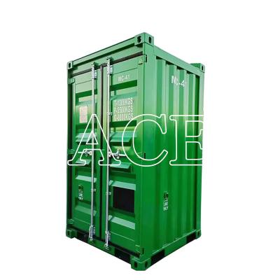 China 6ft DNV 2.7-1 Standard Cargo Carrying Units CCU Closed Drilling Box 6 feet Mini Offshore Container Sling Set Optional for sale