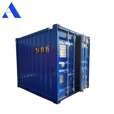Cina 14 CBM Capacità DNV 2.7-1 Contenitore offshore standard da 10 piedi con Padeye incluso e scatola chiusa a secco in vendita