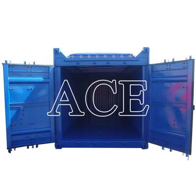 China 10ft DNV 2.7-1 Offshore Open Top Container with Tarpaulin Cover Conforms to Offshore Oil and Gas Platform Requirements for sale